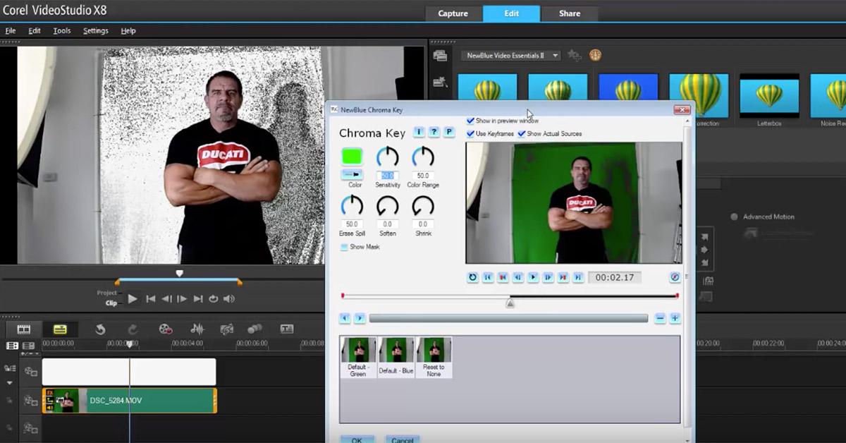 VideoStudio’da Chroma Key kullanımları – Eti Bilgisayar