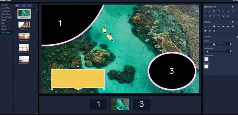 VideoStudio’da kendi Split Screen şablonlarınızı nasıl yapabilirsiniz ...